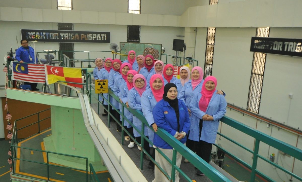 PUSPANITA MOSTI Mendalami Teknologi Nuklear di Reaktor TRIGA PUSPATI